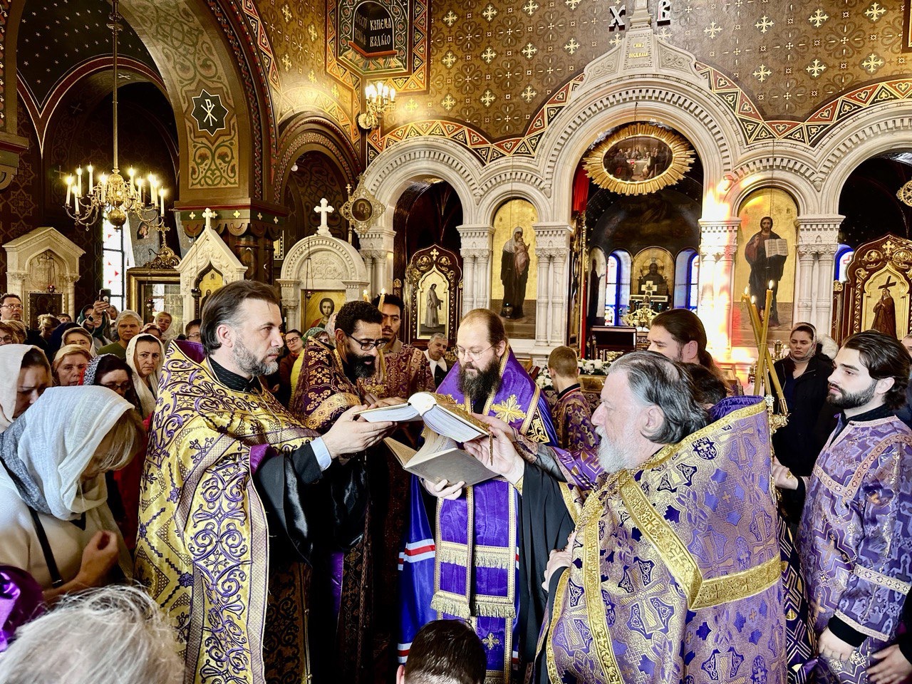 The Final General Unction Services are Served in the Diocesan ...