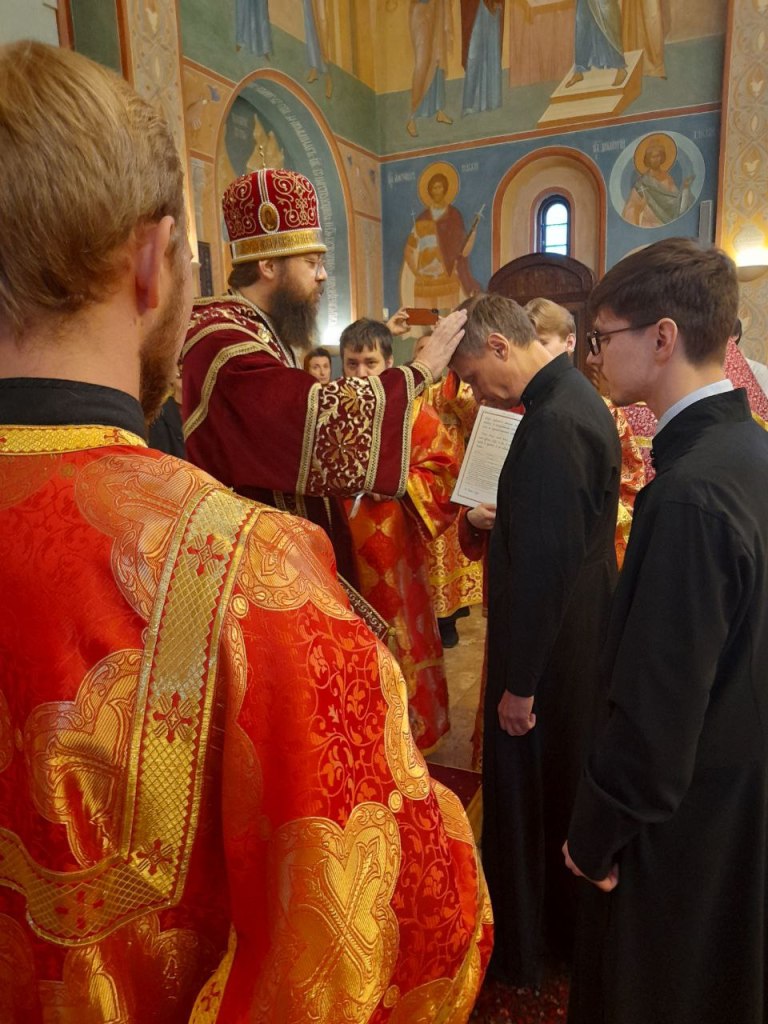 The Tonsure of Two Readers Takes Place on the Feast of the Holy Royal ...