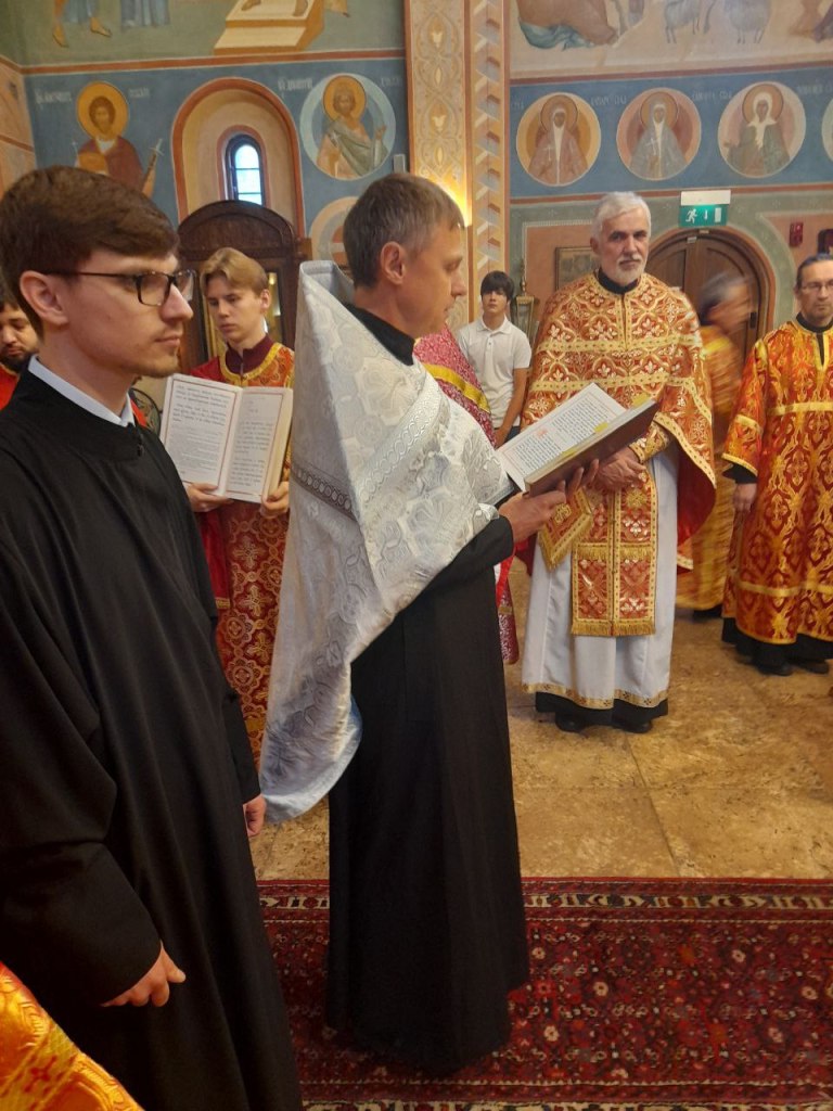 The Tonsure of Two Readers Takes Place on the Feast of the Holy Royal ...
