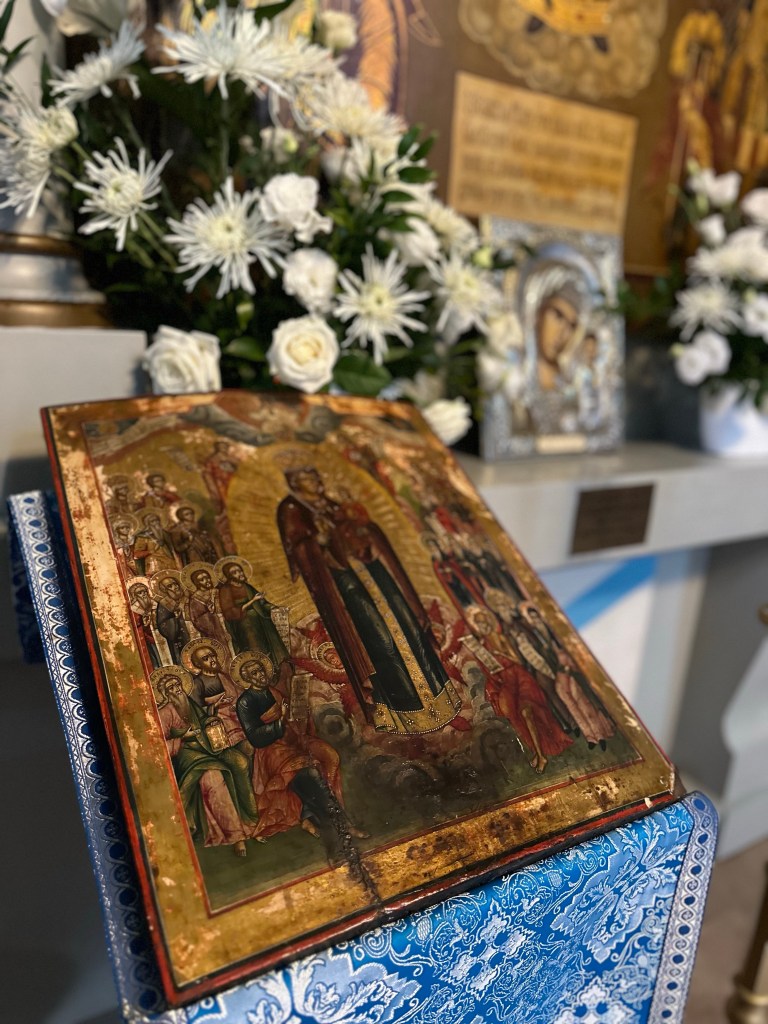 Bishop Irenei Celebrates the Altar Feast of the Menton Parish of the ...