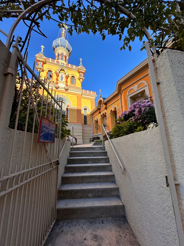 Bishop Irenei Celebrates the Altar Feast of the Menton Parish of the ...