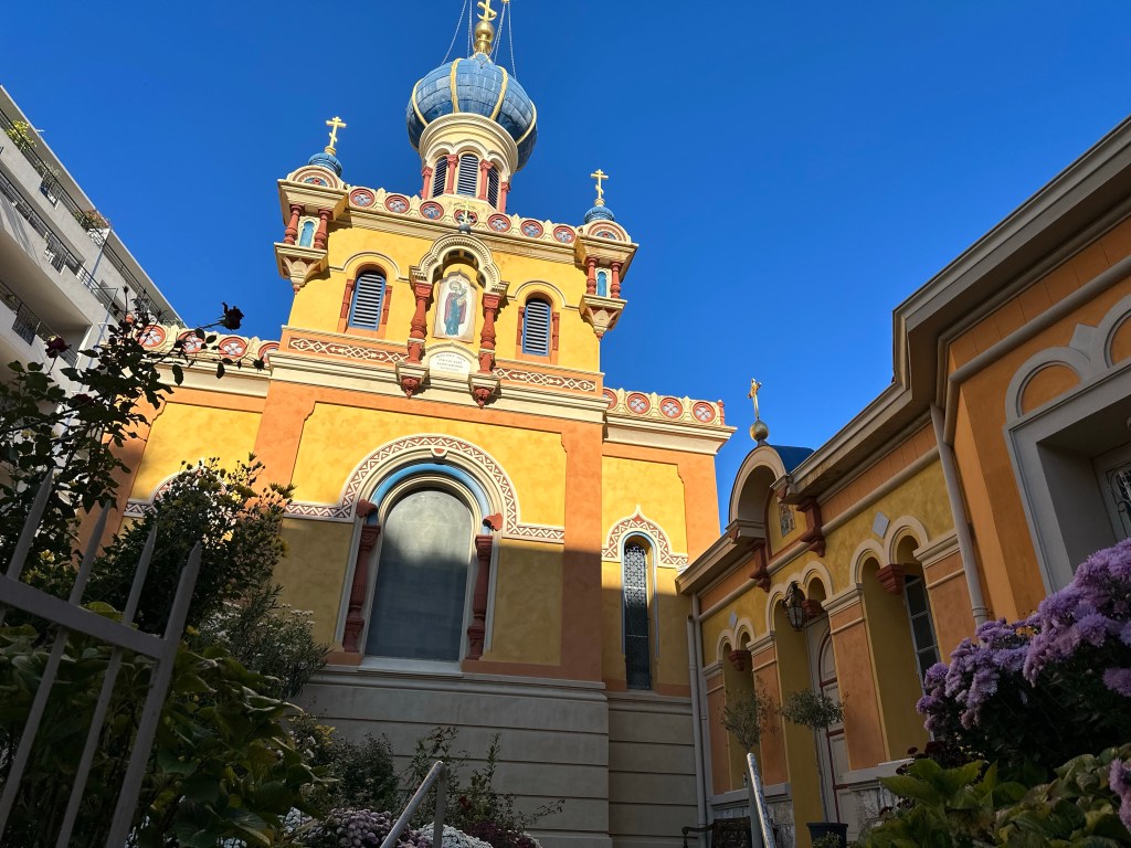 Bishop Irenei Celebrates the Altar Feast of the Menton Parish of the ...