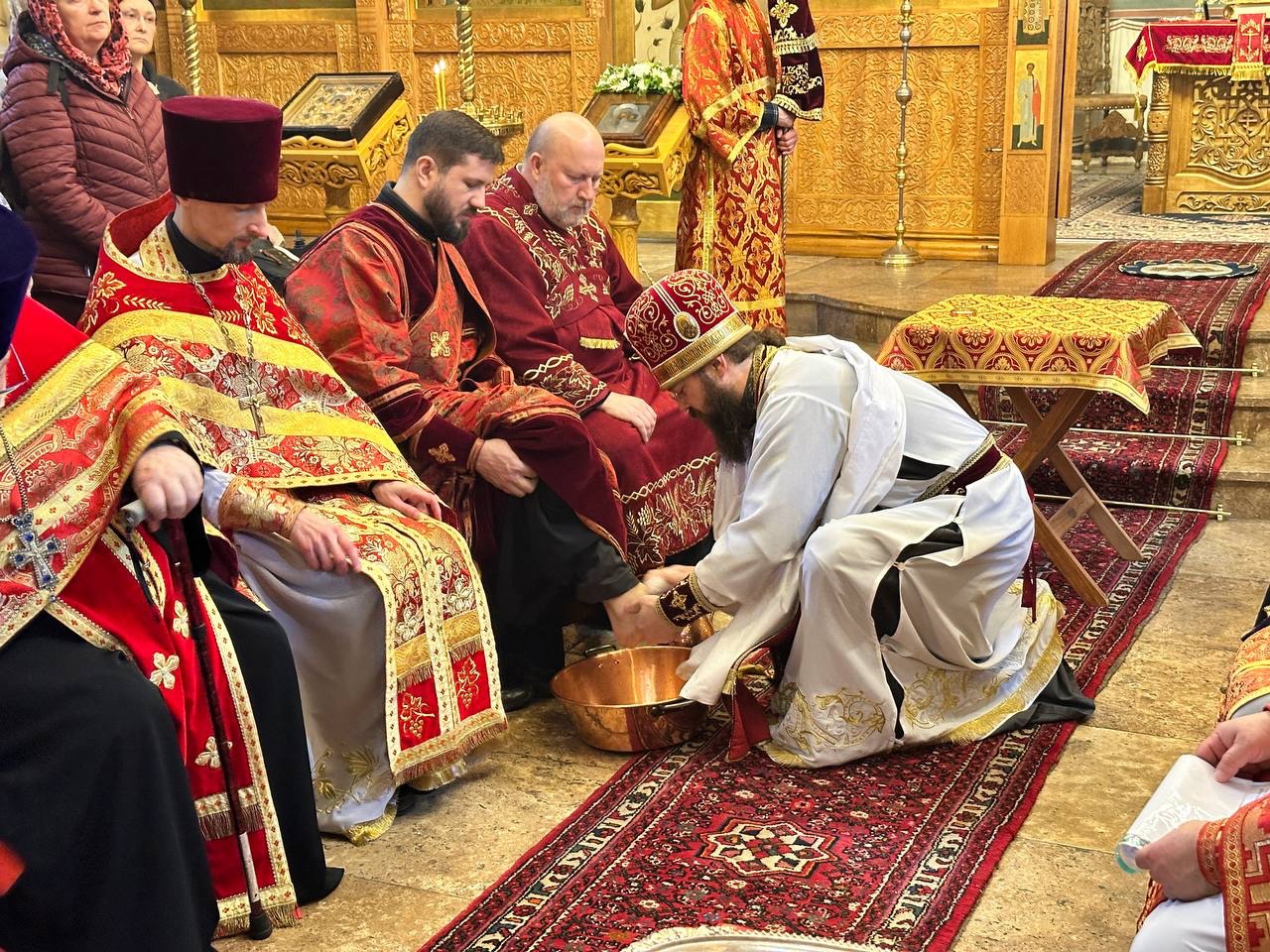 Rite of the Washing of Feet, London, May 2024 | ROCOR Europe