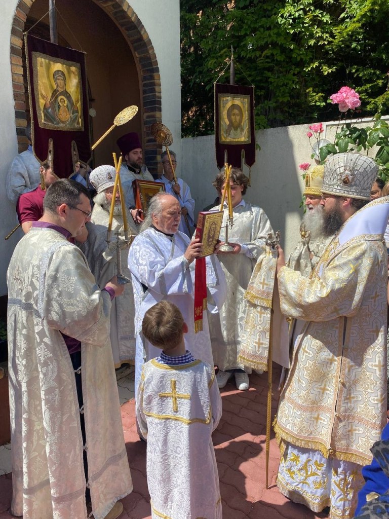 A New Reader is Tonsured at the Altar Feast in Meudon, France ...